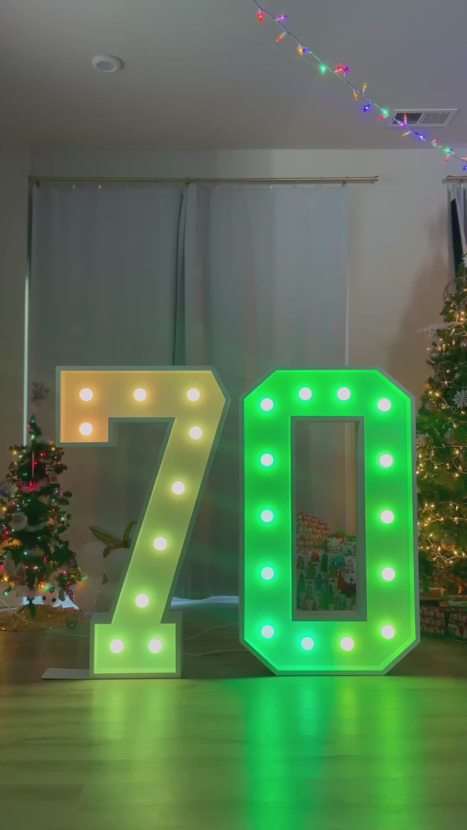 4ft Marquee Number Rental | Servicing Chesapeake, Virginia Beach, and ...